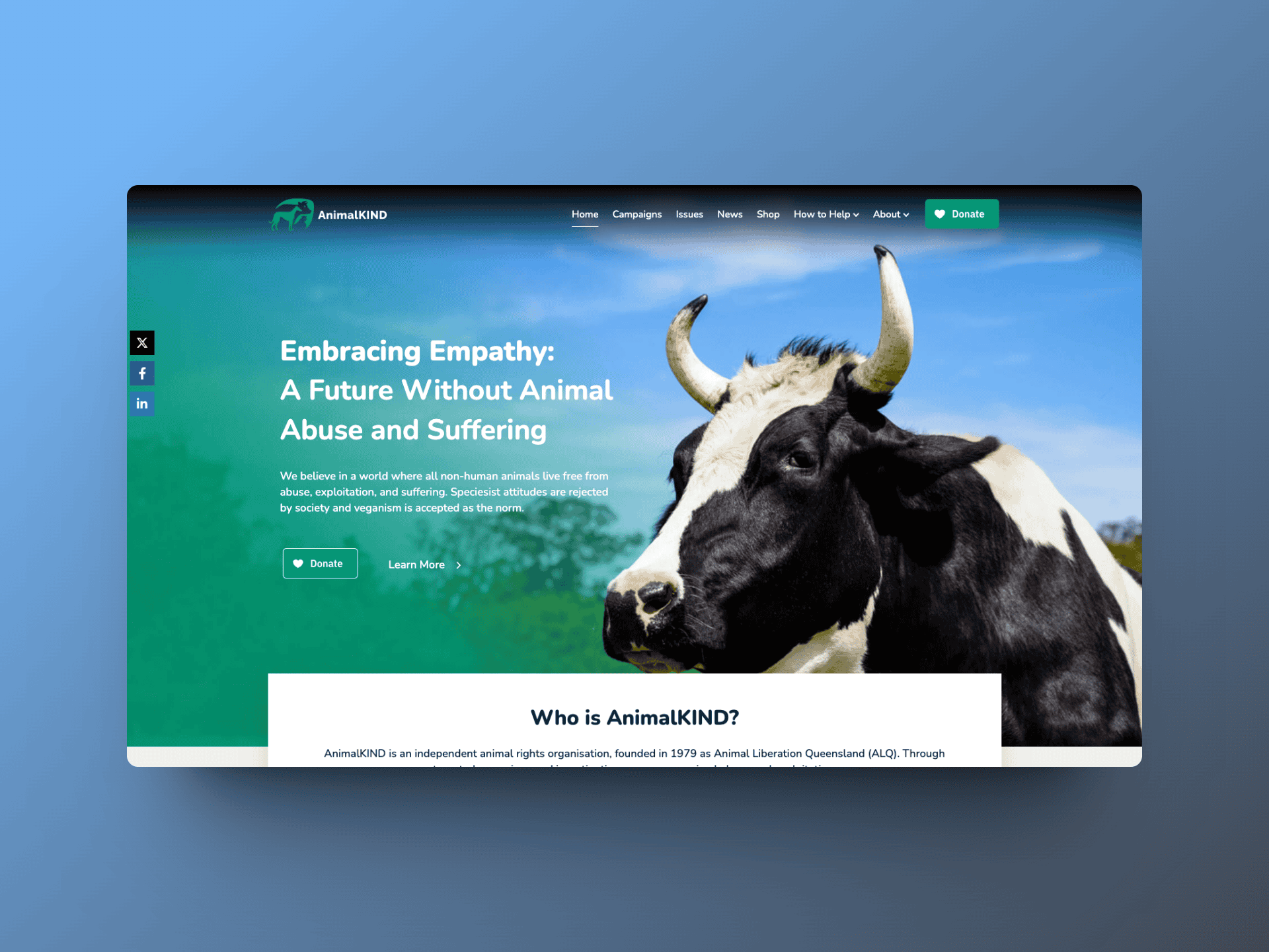 AnimalKIND - Sanctuary Websites